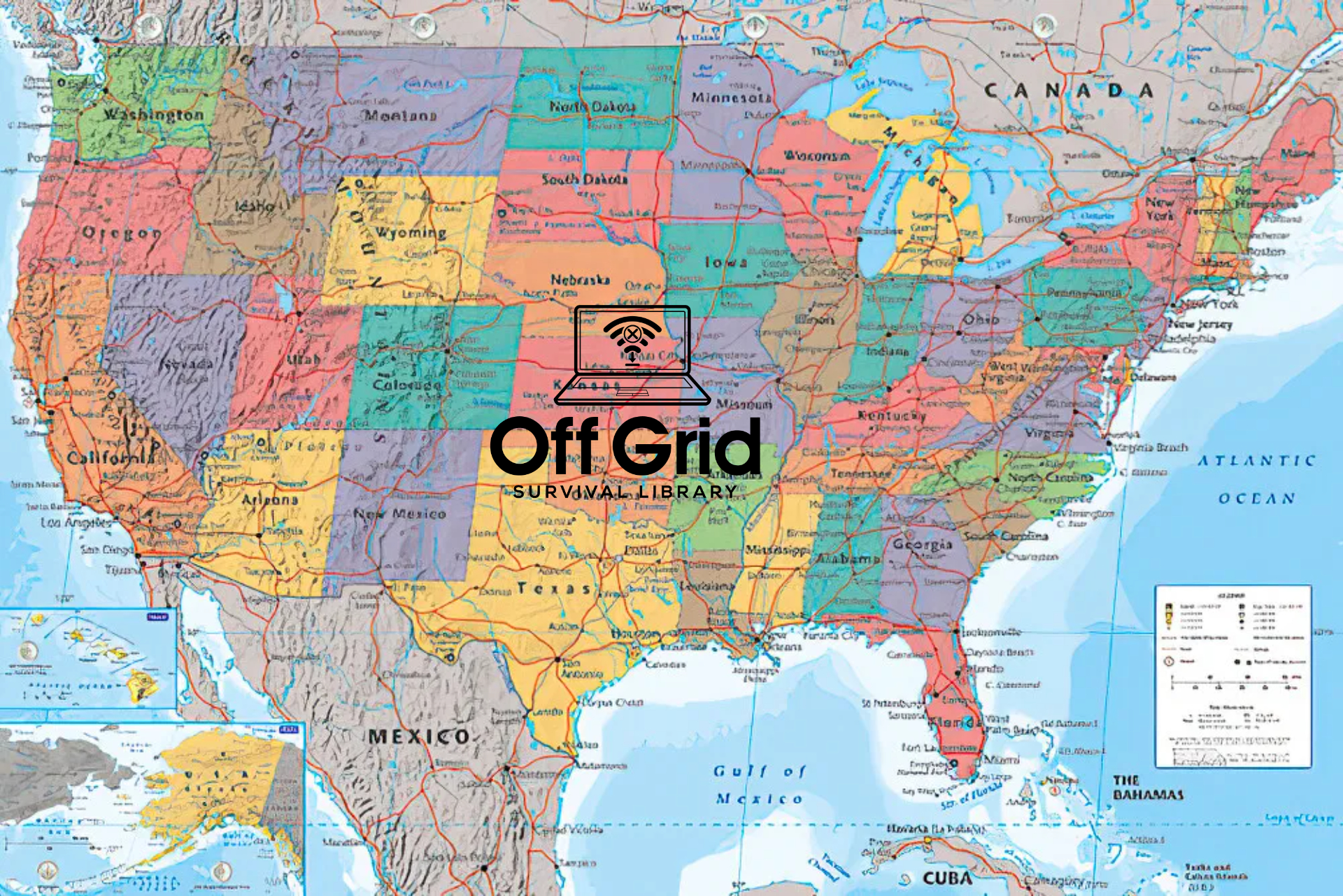 Map Resources Off Grid Survival Library